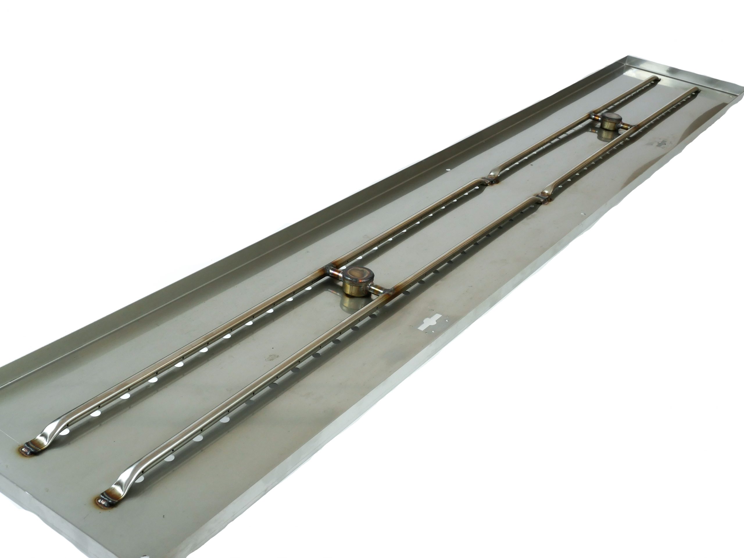 Brightstar Fires Gas Fire Pit Kit Rectangle Double Extra Long Scaled Gas Fire Pits Fr